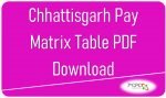 Chhattisgarh 7th Pay Scale Chart | Chhattisgarh Government Pay Scale ...