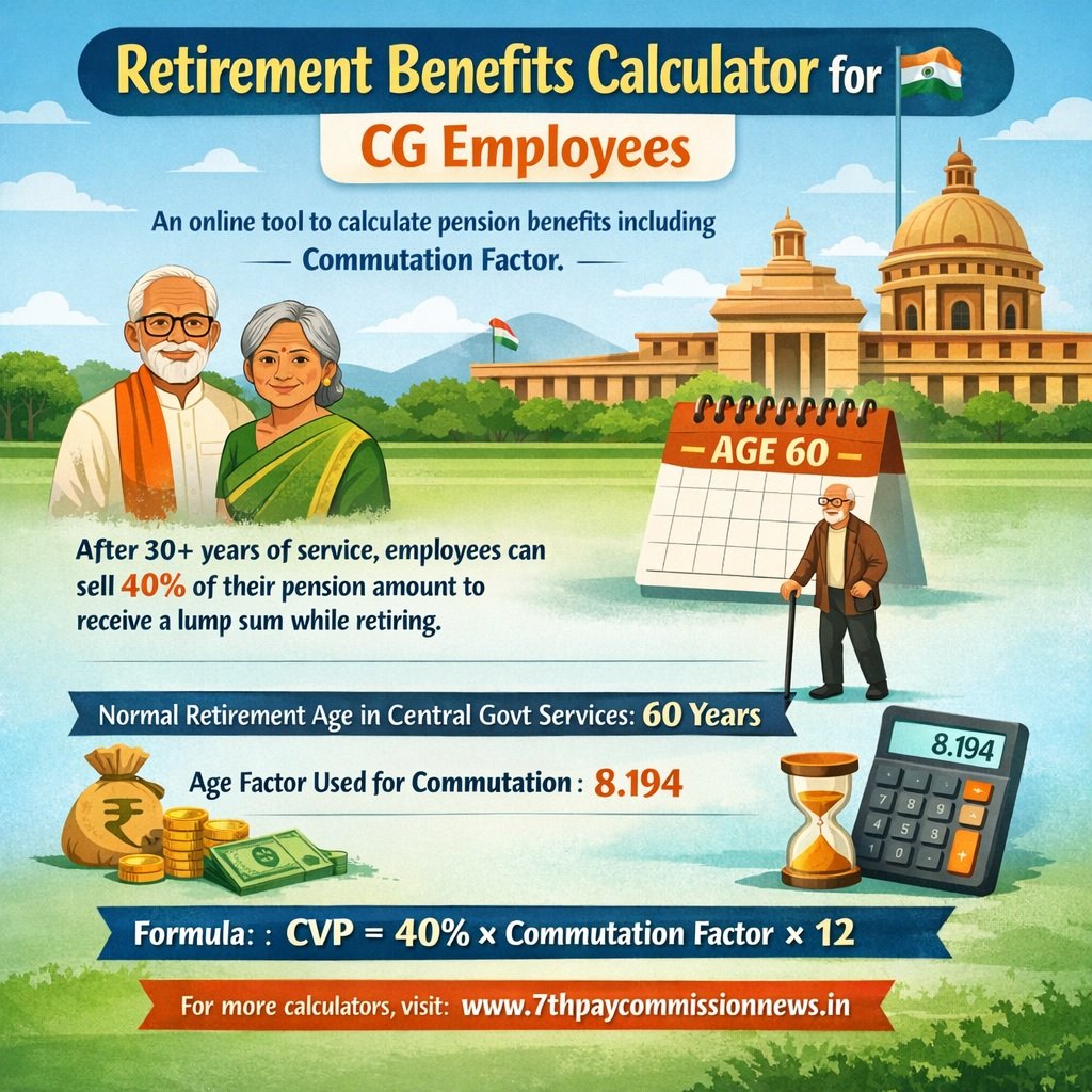Pension Commutation Calculator: Commutation Value of Pension ...